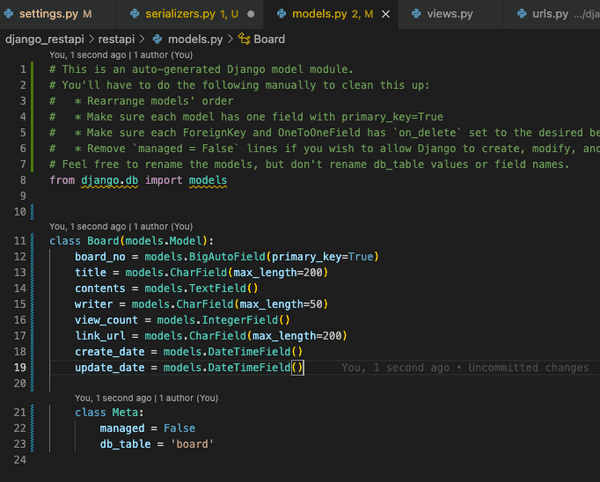 Django RestAPI PostgreSQL | Almost there Django RestAPI PostgreSQL | Almost there