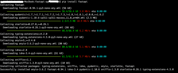 FastAPI PostgreSQL | Almost there